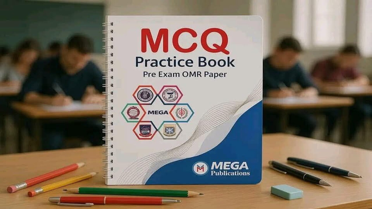 MCQ Practice OMR Book - Road To DMC